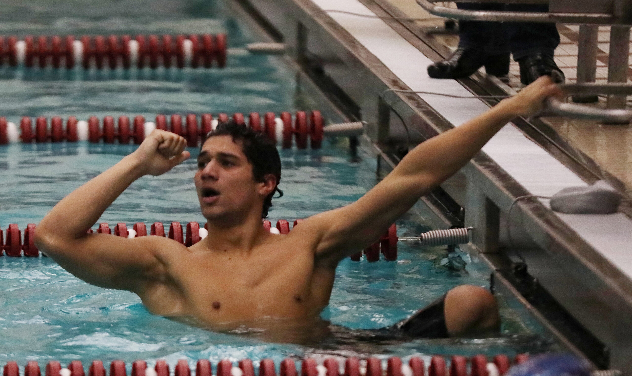 Fred hits state qualifying time on Senior Night | News, Sports, Jobs ...